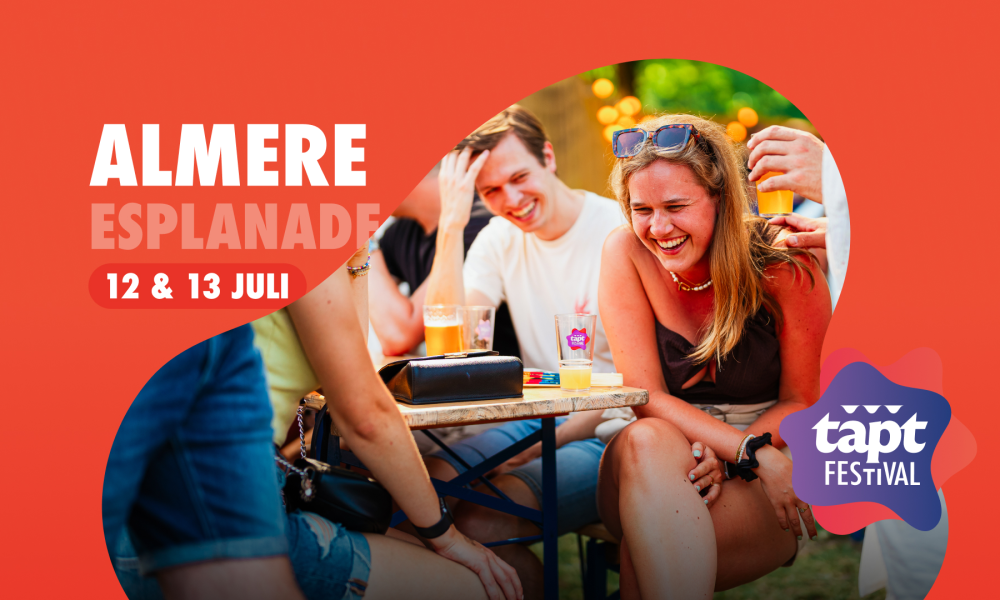 TAPT Festival Almere 2024 | Bierfestival in juni | biernet.nl