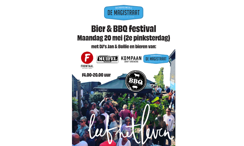 Bier & BBQ festival | Bierfestival van De Magistraat | biernet.nl