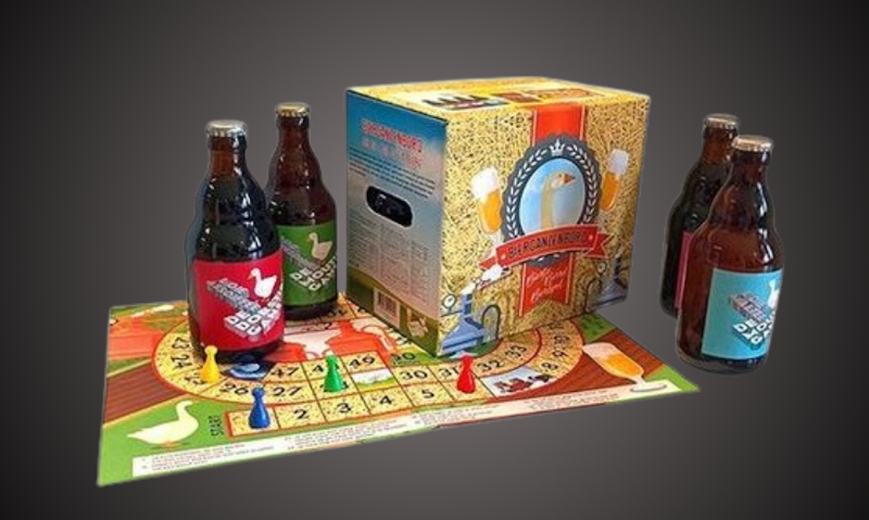 Ganzenbord Bierpakket | 4 bieren en een spel | biernet.nl