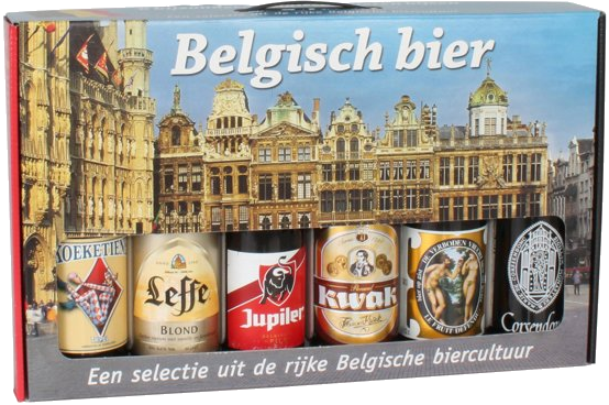 Bierpakket Belgische Bieren | Koffer met speciaalbier | biernet.nl