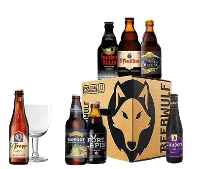 Quadrupel Proeverij Bierpakket met Trappisten Bokaal | biernet.nl