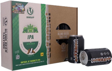 Unwrapp IPA proeverij bierpakket | Blind proeven | biernet.nl