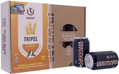 Unwrapp Bierpakket: Tripel bieren blind proeven | biernet.nl