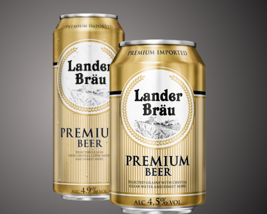 Landerbräu Premium Pils | Duits pilsener bij AH | biernet.nl