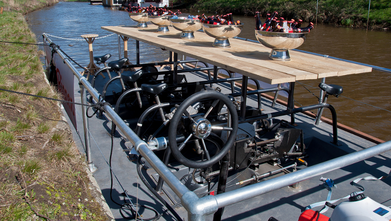 Na de bierfiets nu ook de bierwaterfiets? | biernet.nl