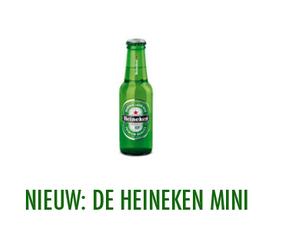 Heineken introduceert mini flesjes met 15cl. inhoud | biernet.nl