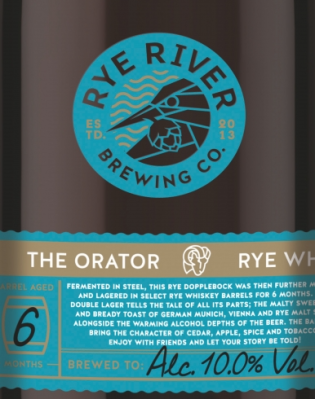 The Orator Doppelbock | Speciaalbier van Rye River | biernet.nl