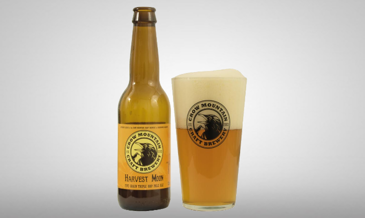 Harvest Moon | Triple hop | Pale ale | Crow Mountain | biernet.nl