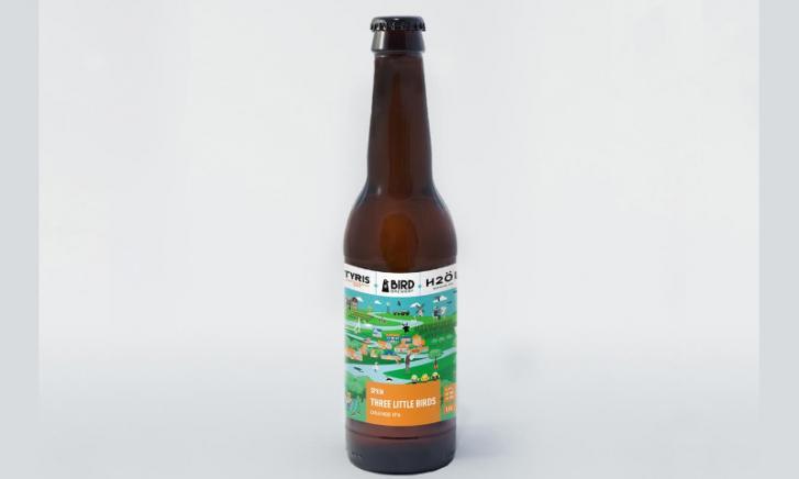 Three Little Birds | Bird Brewery Collab | Orange IPA | biernet.nl