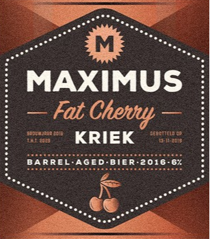 Maximus Fat Cherry Barrel Aged | Kriekbier uit Utrecht | biernet.nl