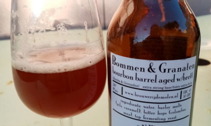 Bommen & Granaten Bourbon BA Brett | Brouwerij de Molen | biernet.nl