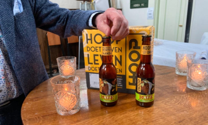 Bullebier | Blond bier van Brouwerij HOOP | biernet.nl