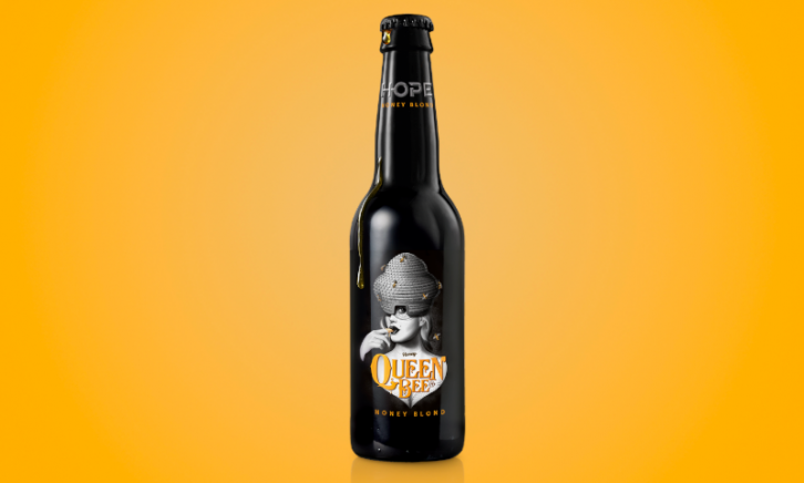 Queen Bee Blond | Honingbier van Brouwerij HOOP | biernet.nl