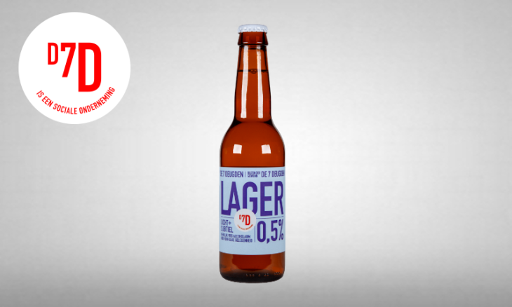 Lager 0,5% | Alcoholarm bier van De 7 Deugden | biernet.nl