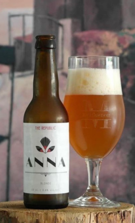 ANNA | Blond bier van The Republic uit Amsterdam | biernet.nl