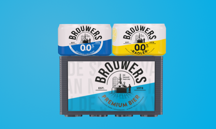 Brouwers bieren van Albert Heijn | Pils en radlers | biernet.nl