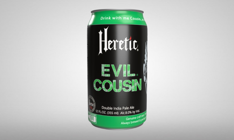 Evil Cousin | Gedurfte IPA van Heretic Brewing | biernet.nl