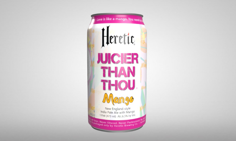 Juicier Than Thou Mango | Heretic Brewing | biernet.nl