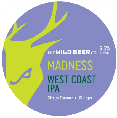 Madness | Een smaakvolle IPA van Wild Beer | biernet.nl