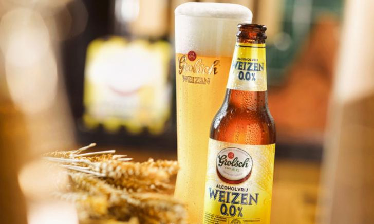 Grolsch introduceert Weizen 0.0% | Alcoholvrije Weizen | biernet.nl