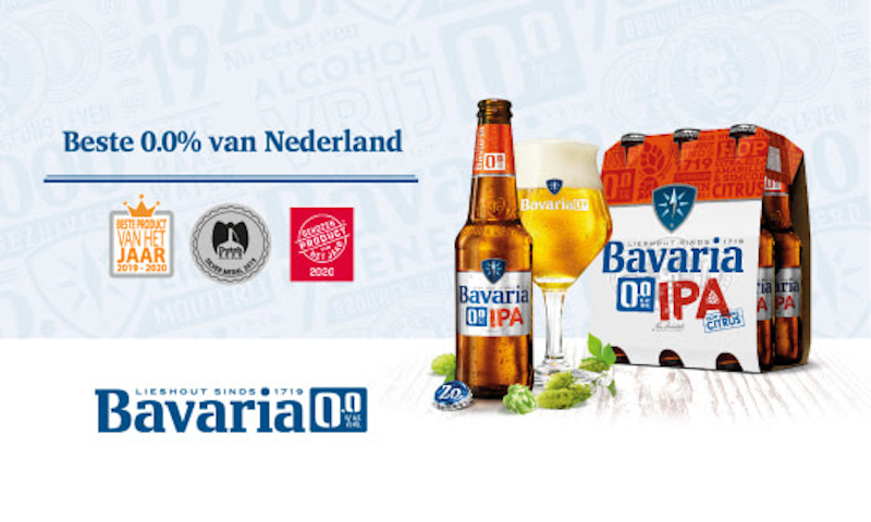 Bavaria 0.0% IPA maakt verwachtingen waar | Alcoholvrij | biernet.nl