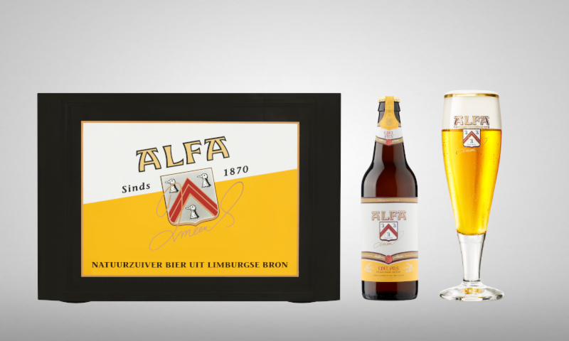 Alfa bier | Limburgs speciaalbier uit Schinnen | biernet.nl