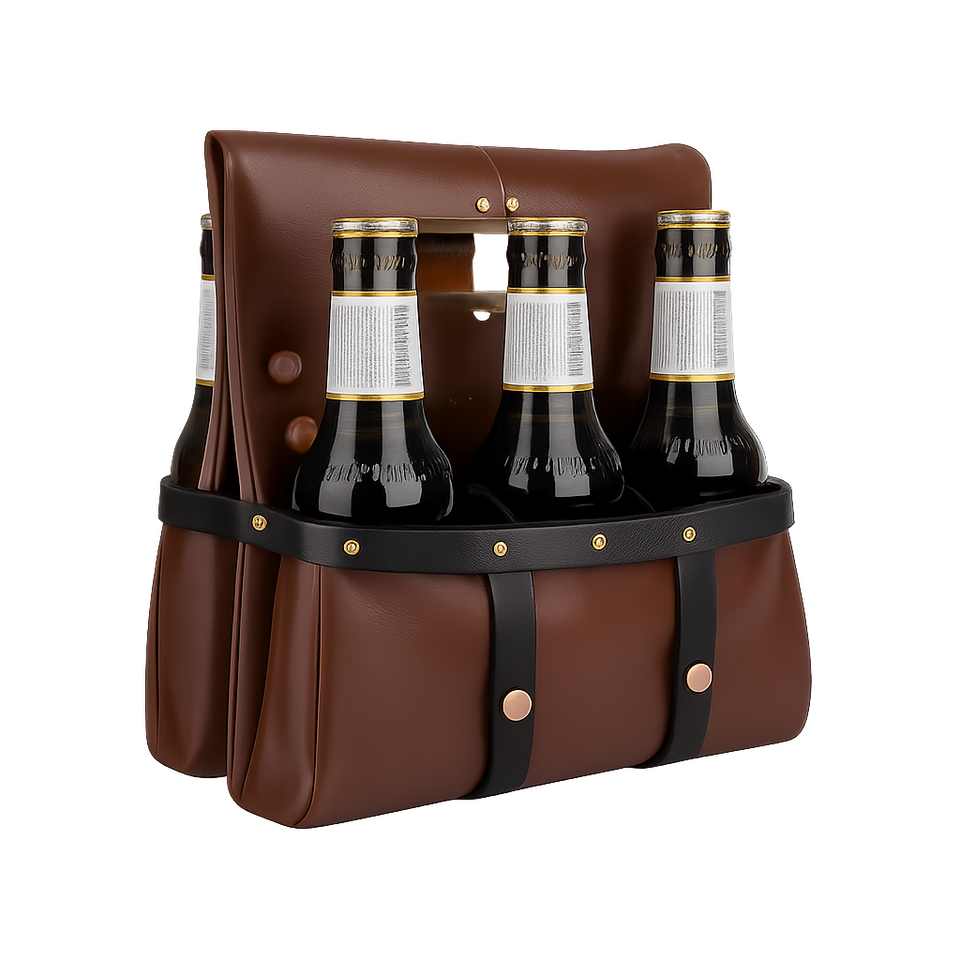 Fiets sixpack | Sixpackhouder voor op de fiets | biernet.nl