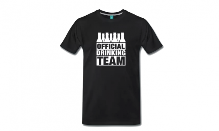 Official Drinking Team T-shirt | biernet.nl