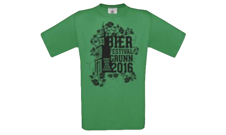 BierFestival Groningen (Grunn) shirt | Voor de liefhebber | biernet.nl