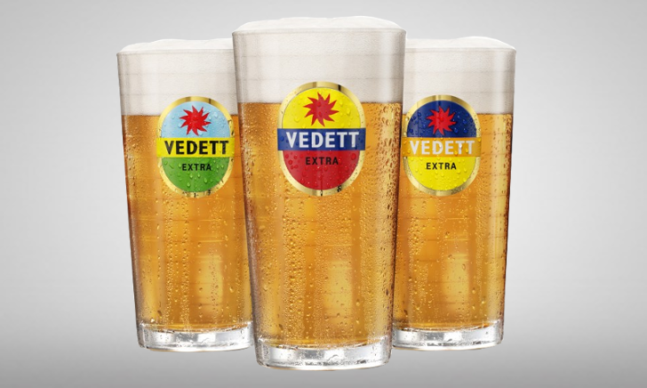 Vedett Bierglas | Bierglazen van het Belgische biermerk | biernet.nl