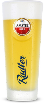 Amstel Radler glazen | glas bedoeld voor Radlers | biernet.nl