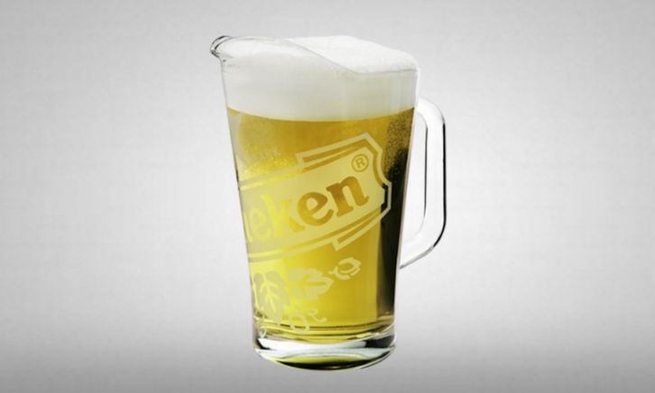 Heineken Pitcher | Bierkan van het biermerk Heineken | biernet.nl