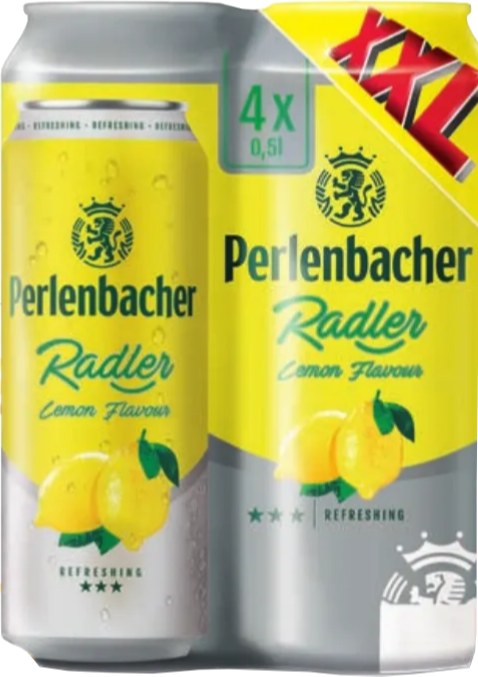 Bier aanbieding: Perlenbacher Radler set 4x0,50 bij Lidl | biernet.nl