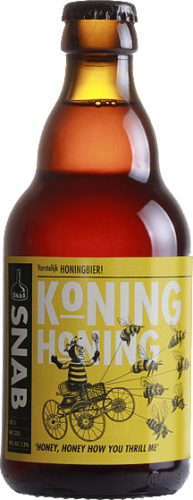 Koning Honing - Een honingbier met 7,5% alcohol | biernet.nl