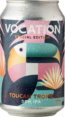 Toucan Tropic | Tropische IPA van Vocation Brewery | biernet.nl