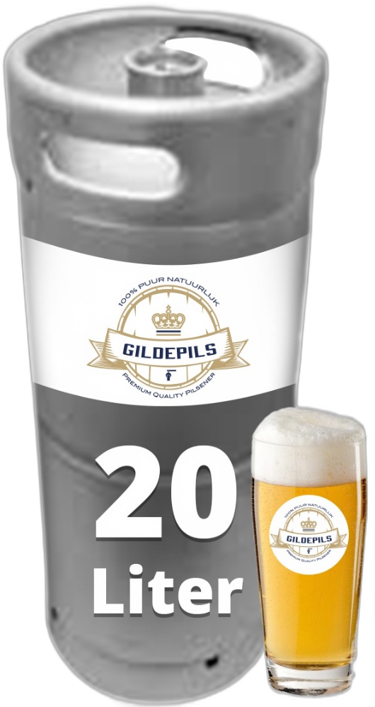 Gildepils | Voordelig pilsener op fust | biernet.nl